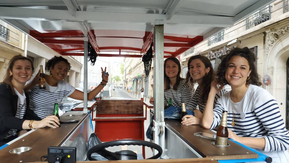Beer Bike à Paris : Vélo festif dans les rues parisiennes