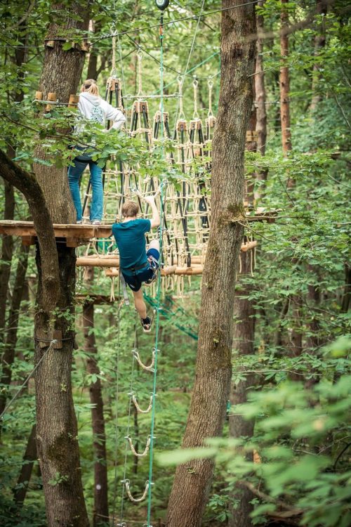 Parcours Accrobranche à Bruyères-Le-Châtel en Essonne - 91