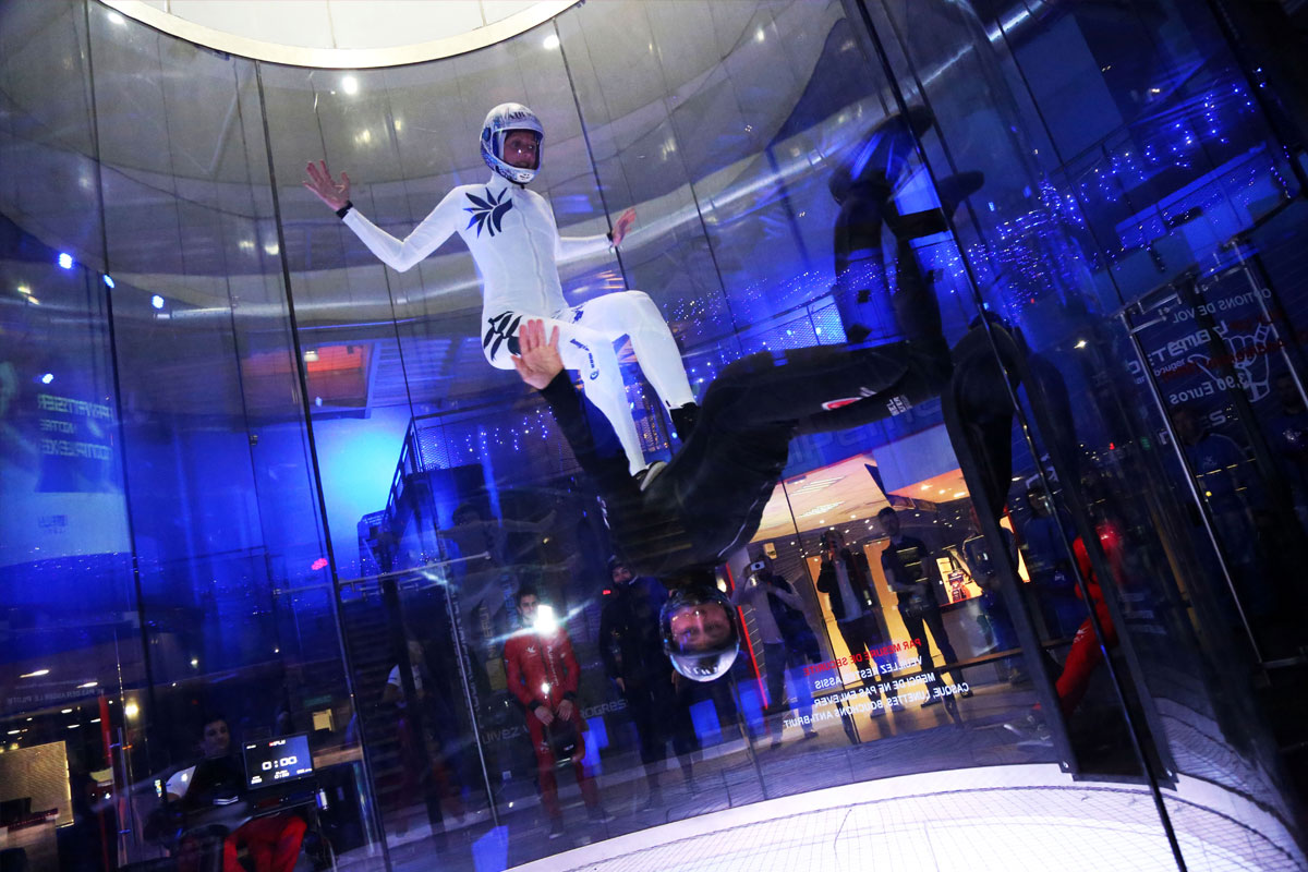 Simulateur de chute libre à Paris - 19ème
