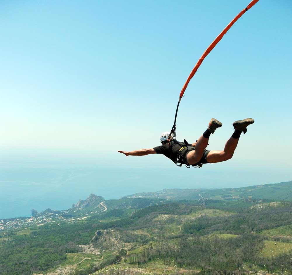 Saut à l'élastique en Vendée