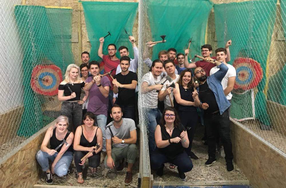 Lancer de Hache à Paris 18