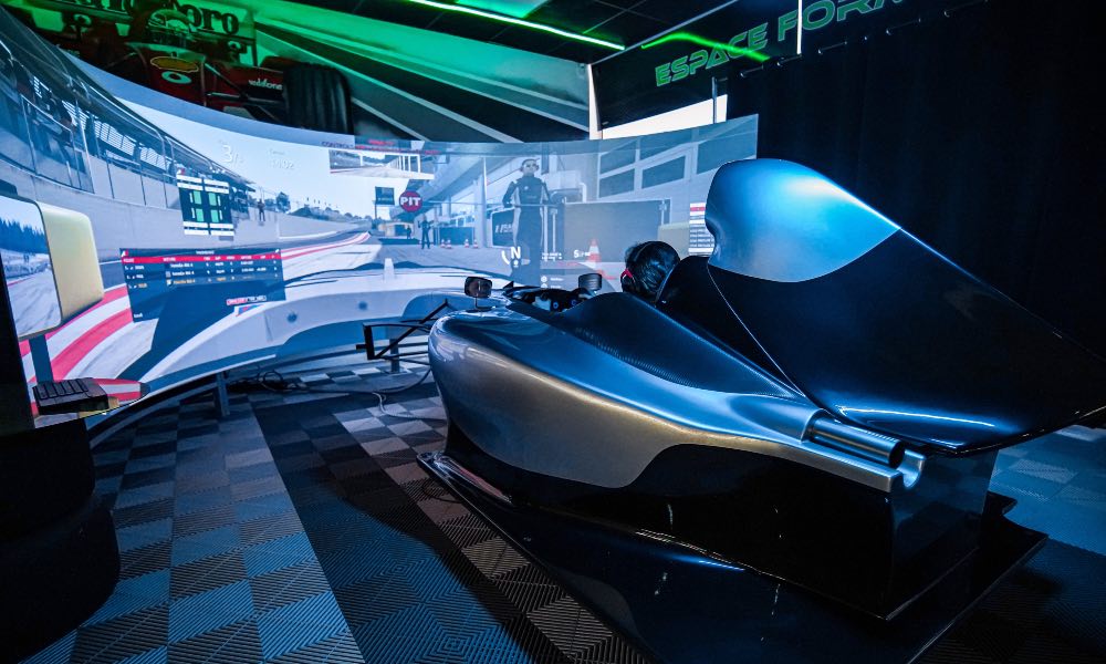 Simulateur de pilotage F1, GT et Rallye près de Caen