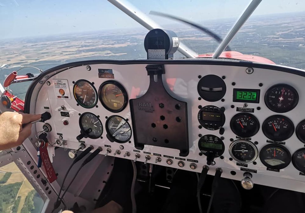 Initiation au pilotage d'un ULM multi-axes au-dessus de Bordeaux
