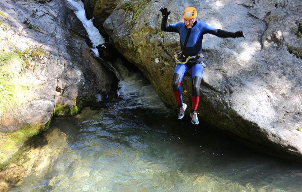 Canyoning escapade sur la vallée de Chamonix