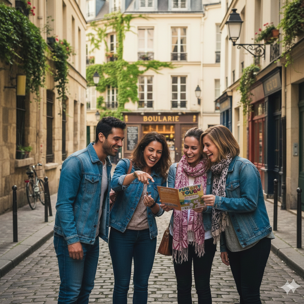 Fun City Tour dans le Marais : Rallye insolite et ludique
