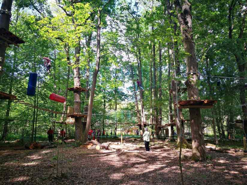 Parcours accrobranche à Cesson en Seine et Marne - 77