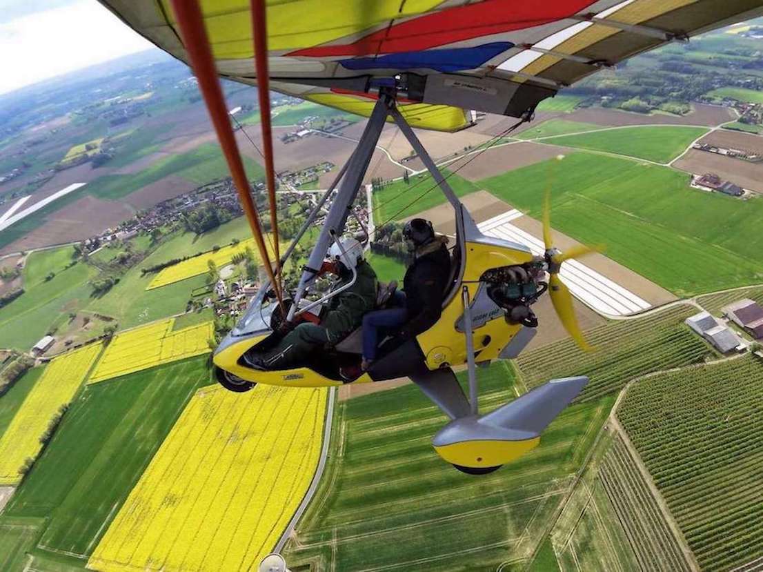 Vol d'initiation en ULM à Lille