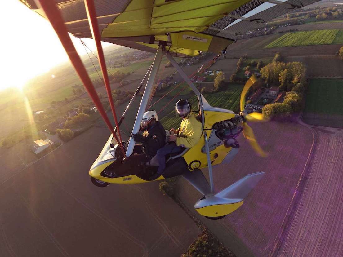 Vol d'initiation en ULM à Lille